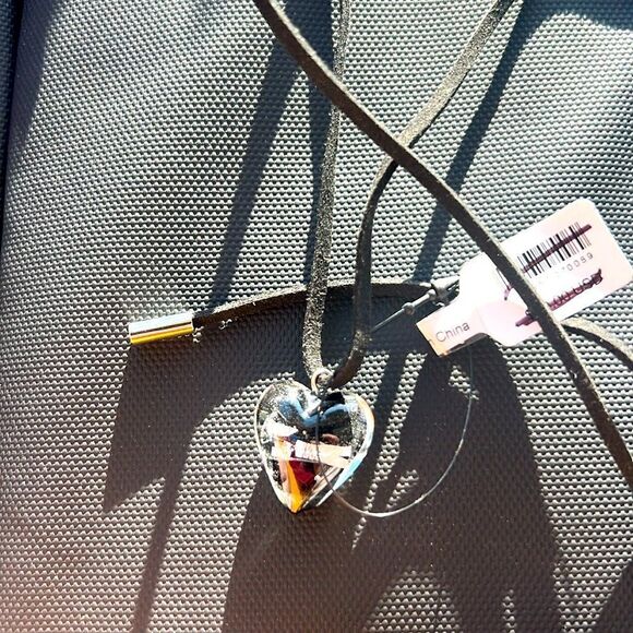 Free People | Jewelry | Nwt Freepeople Black Heart Neckless | Poshmark
